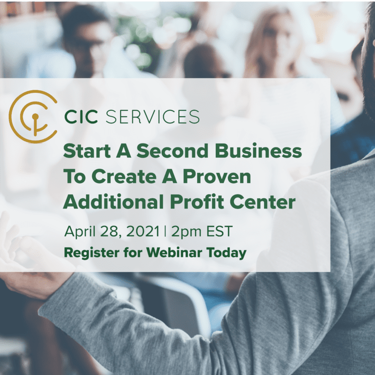 Start A Second Business To Create A Proven Additional Profit Center ...